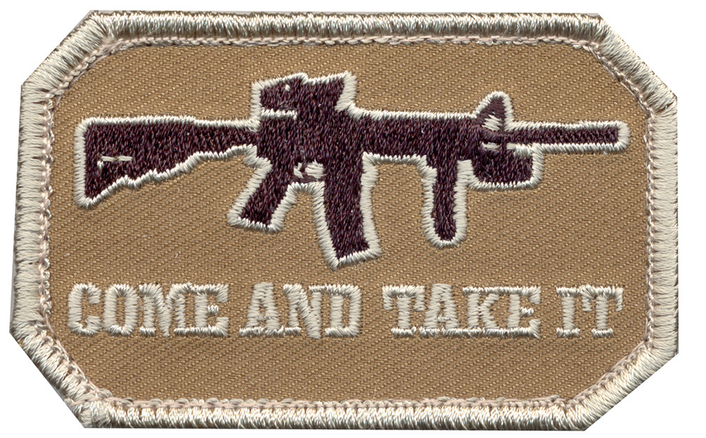 Black Cheek Rest Stock Riser + Come Take It Patch Fits Ruger 10/22 ...