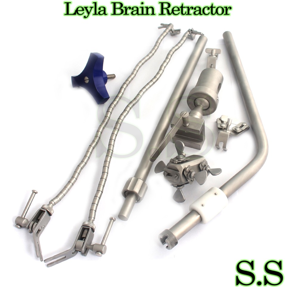 Leyla Brain Retractor With Fixation System Surgical Instruments | eBay