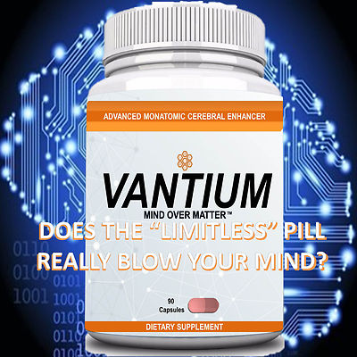 VANTIUM BRAIN ENHANCEMENT NOOTROPIC LIMITLESS PILL FOCUS ENERGY MEMORY ...