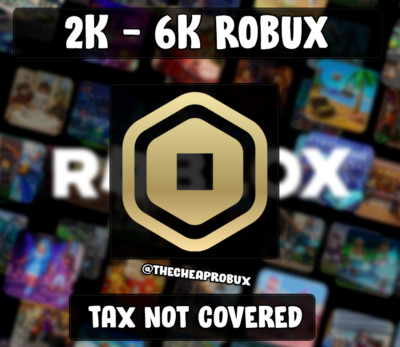 1K - 6K ROBUX - FAST DELIVERY | CHEAP | (TAX NOT COVERED) | eBay UK