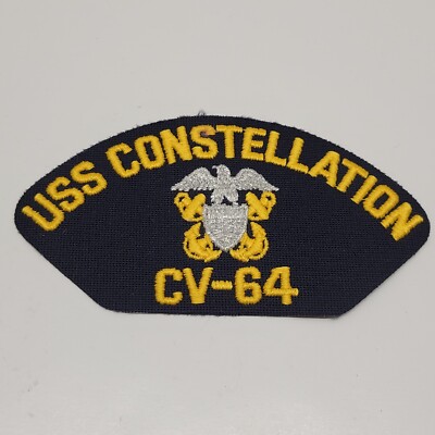 VTG USS Constellation CV-64 US Navy Supercarrier Ship Patch ...