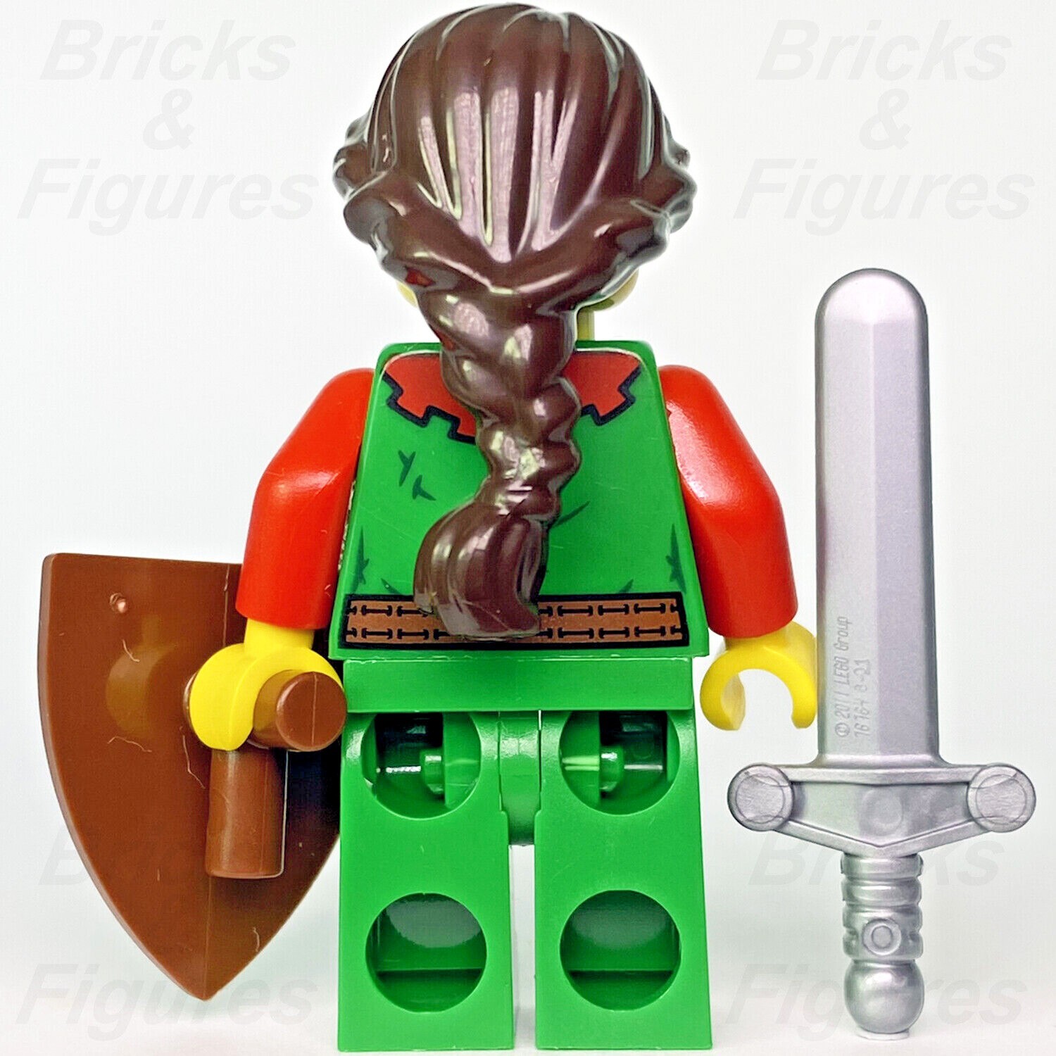 LEGO® Forestwoman Castle Forestmen Minifigure with Sword & Shield 40567 ...