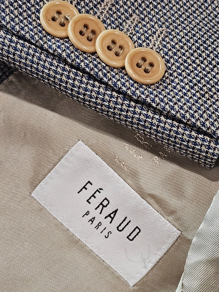 Feraud Harold Paris 100% Wool Dual Vent Sport Jacket Blazer 42R ...