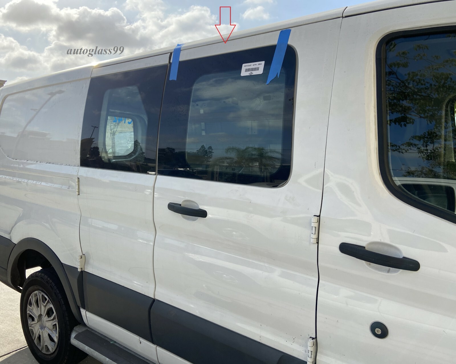 "Fits 2015-2023 Ford Transit 83.2"" Roof Right Side Rear Hinged Body ...