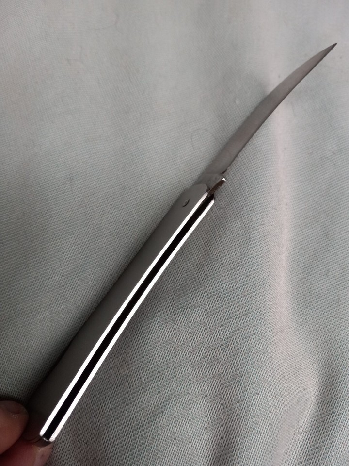 Sheffield England HAWKBILL SANDVIK K-GP-1 Stainless LOCKBACK****RARE ...