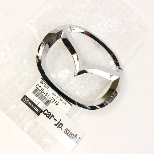 MAZDA Genuine MAZDA 2/3/5/6 FRONT MASCOT GRILLE RADIATOR EMBLEM C235-51 ...
