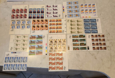 US STAMPS - See Scott numbers in description - blocks of 8 - Mr. Zip | eBay