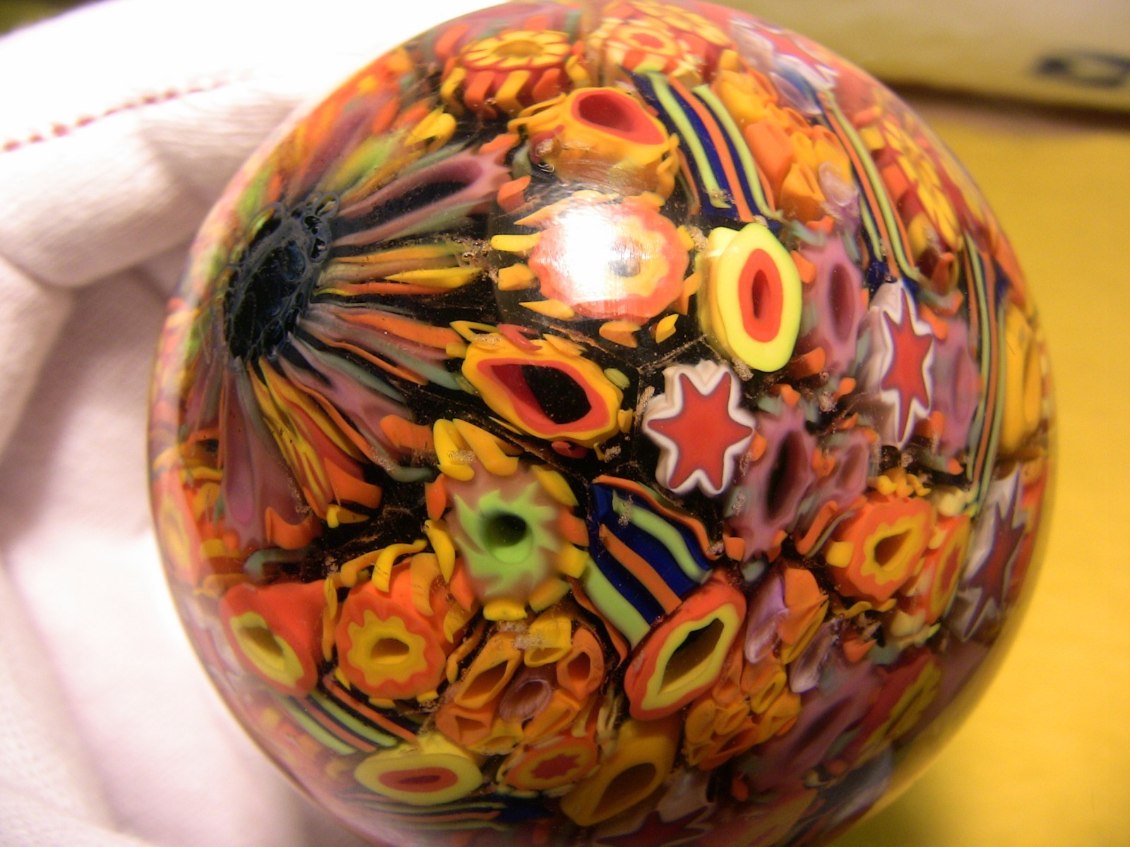 DOUG SWEET + Karuna Glass cane Marble = RARE + SIGNED "Sweet" | eBay