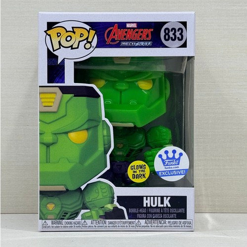 Funko Pop! Marvel Avengers Mech Strike - Hulk #833 Funko Shop Exclusive ...