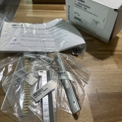 ZEBRA P1046696-043 KIT RIBBON STRIP PLATE AND STATIC BRUSH P1046696043 ...