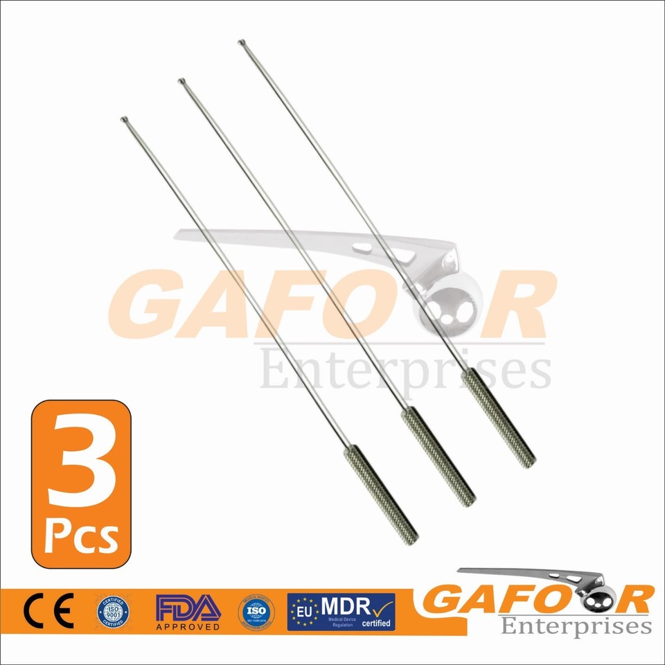 Spine Pedicle Sound probe surgical Instruments stainless steel 3 Pcs | eBay