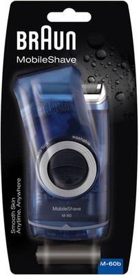 Braun Pocketgo Mobile Shave Electric Travel Shaver, Electric Razor for ...