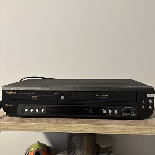 Symphonic Model WF803 DVD/VCR VHS Combo Player TESTED AND WORKING No ...