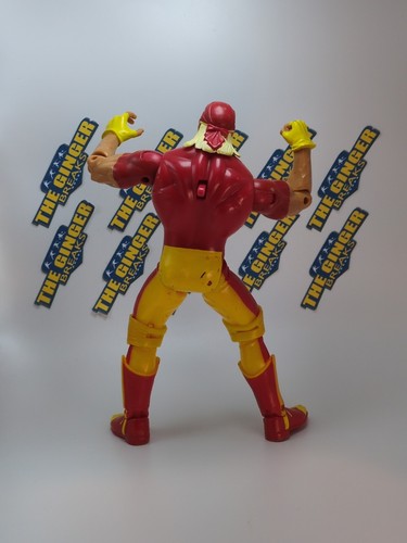 Hulk Hogan 2000 WCW Power Slam Hulkster Wrestling Action Figure ToyBiz ...