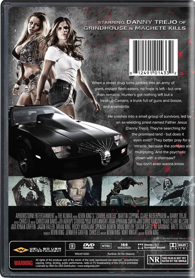 Zombie Hunter (DVD) Danny Trejo Martin Copping Clare Niederpruem K ...