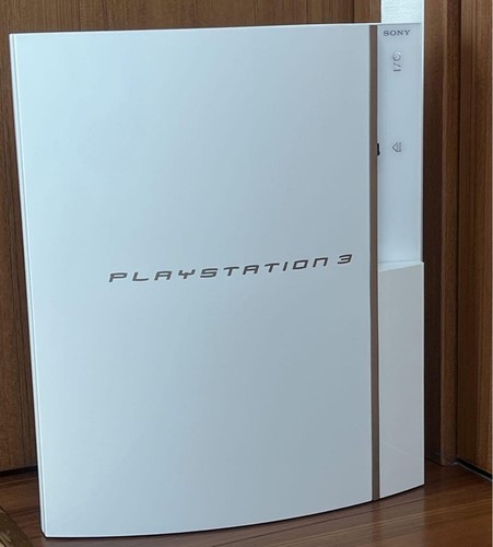 PS3 Ceramic White 80GB CECHL00 Console Full Accessories Tested working ...