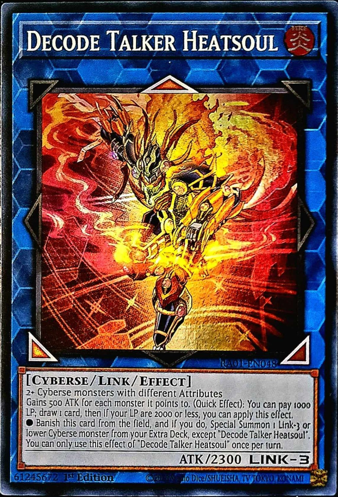 Decode Talker Heatsoul RA01-EN048 | eBay