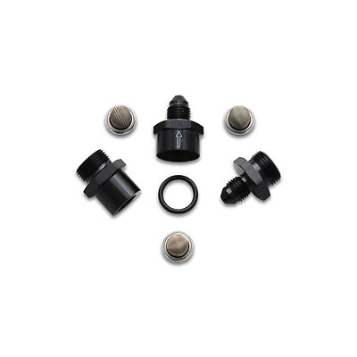 Vibrant Performance 16738 Inline Fuel/Oil Filter Set (Size: -8AN) incl ...