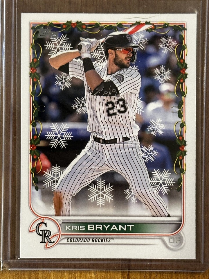 Kris Bryant 2022 Topps Colorado Rockies SP / Patch Card Lot (4) | eBay