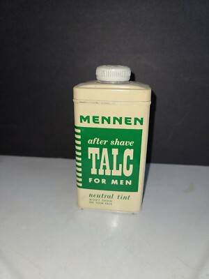 Vintage Mennen After Shave Talc Tin For Men | eBay