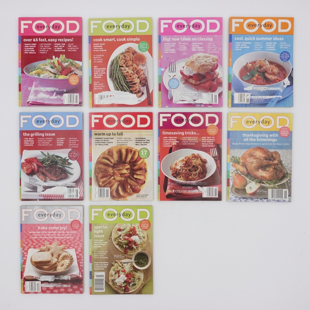 Martha Stewart-portadas De Revistas De Comida Diaria