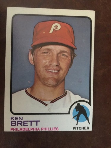 1973 Topps #444 Phillies Ken Brett Baseball Card | eBay