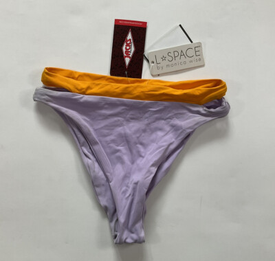 L*SPACE Women's XS Bikini Bottoms Swim Beach New Black | eBay