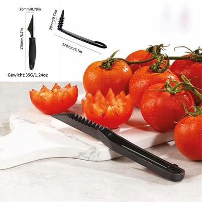 Fruit and Vegetable Cutting Tool Set V Cutter and Spiral Cutter for ...