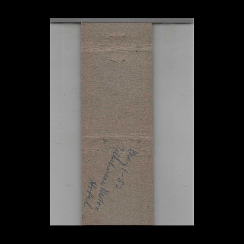 Matchbook Cover Gulf Gas Station Fred Winterle Gulf Station Tallahassee ...