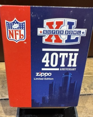 NFL SUPER BOWL 40 XL Steelers - Seahawks NFL LIMITED EDITION Zippo ...