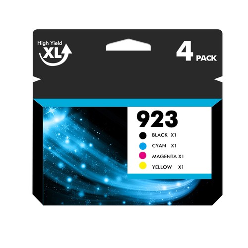4PK High Page 923 923e Ink Cartridges Compatible with HP OfficeJet Pro ...