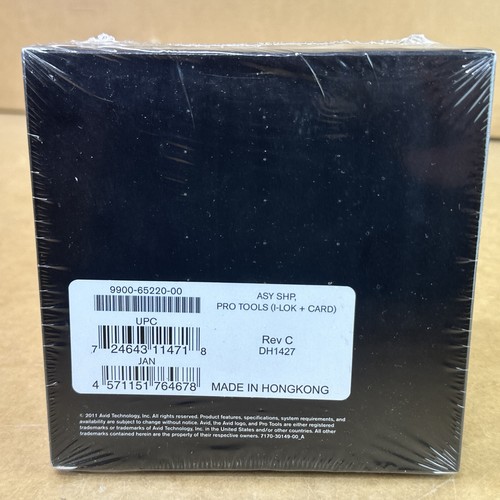 Avid Pro Tools - Software Download - (“NO” DVD Included) - New in Box ...