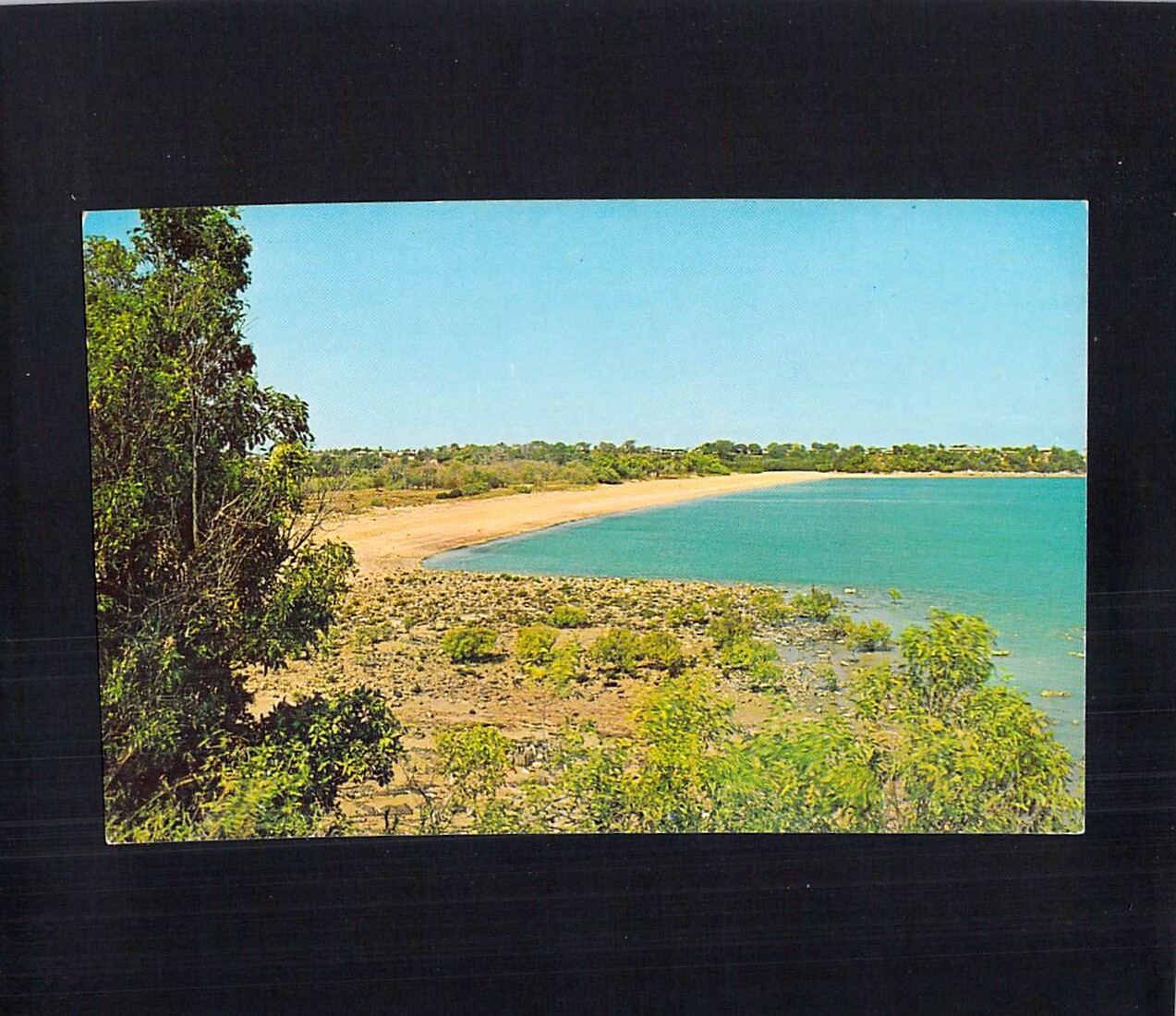 D3899 Australia NT Darwin Mindil Beach from Bullocky Point vintage ...
