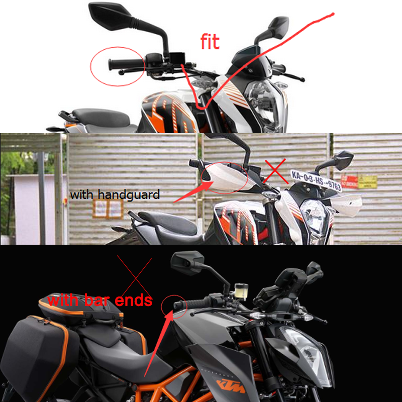 FXCNC Hand Grips Handlebar for Pit Bike Dirtbike 7/8"&25mm handlebar ...