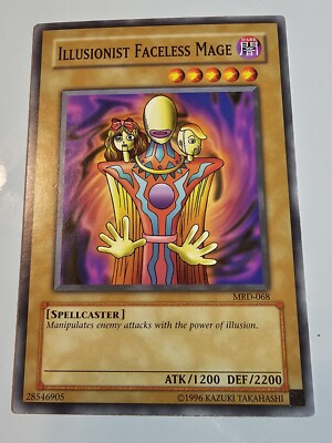 YuGioh Illusionist Faceless Mage MRD-068 Common Unlimited | eBay