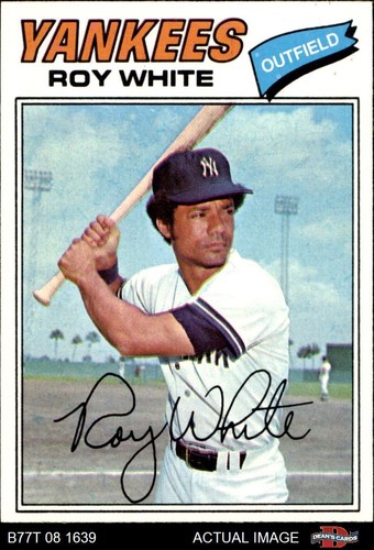 1977 Topps #485 Roy White Yankees 7 - NM | eBay