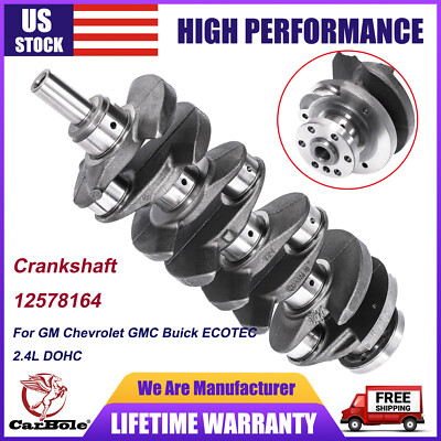 For GM Chevrolet GMC Buick ECOTEC 2.4L L4 DOHC Crankshaft 12578164 ...