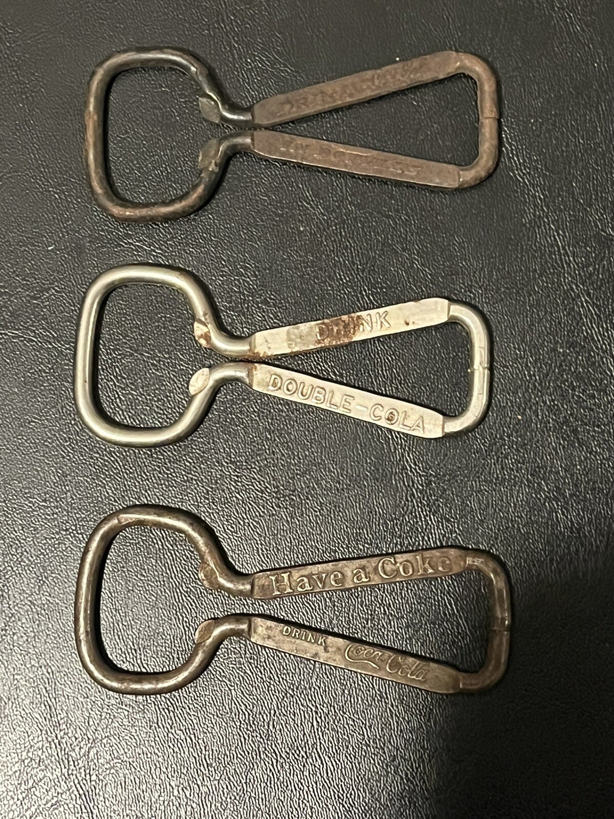Vintage Coke Coca-Cola Bottle Openers - Lot Of 3 Different Ones | eBay