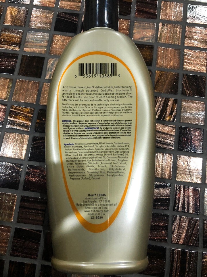 Body Drench Tan Fx Lotion Dark Tanning Accelerator 8.5 Oz 250 Ml | eBay