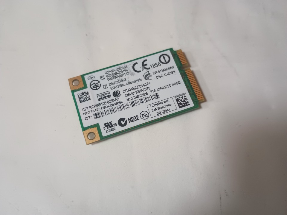 HP Probook 4710s 300Mbps Mini PCI-E Laptop Wireless Card 512AN_MMW ...