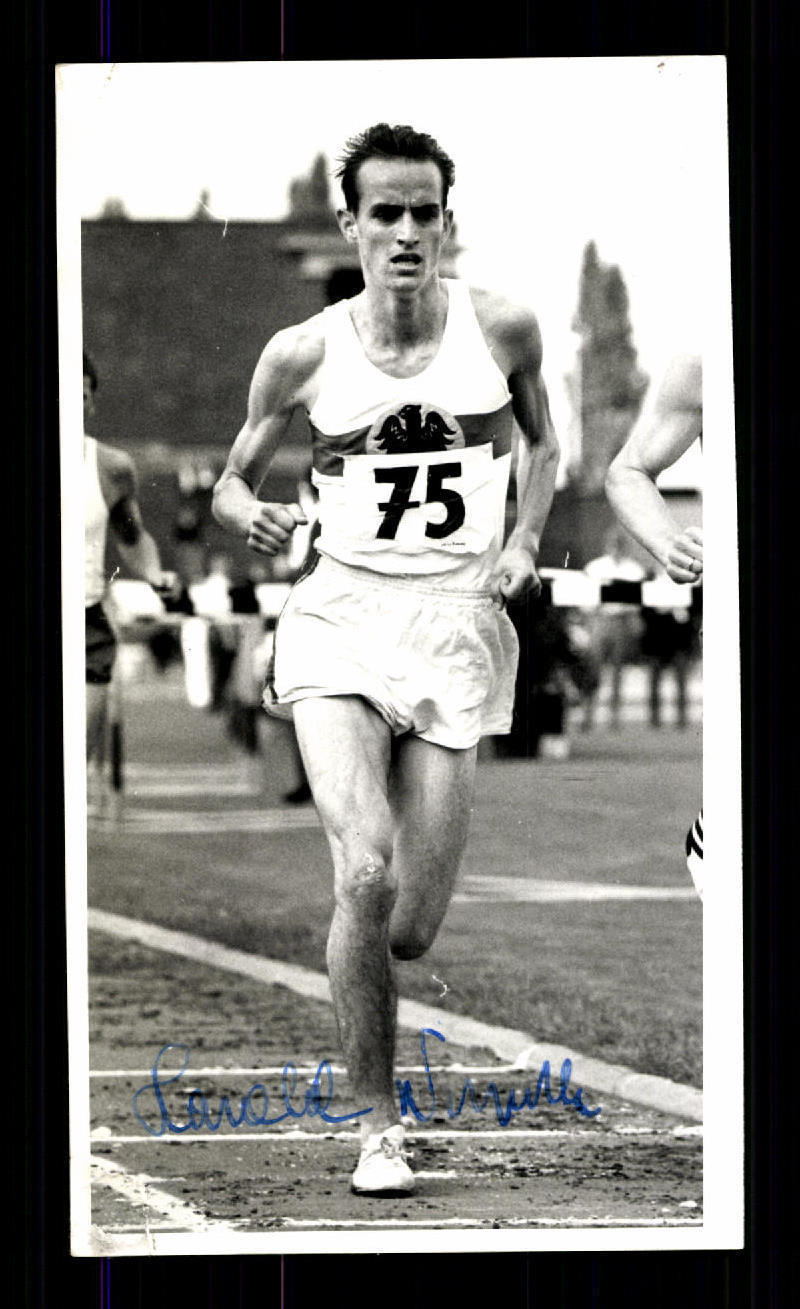 Harald Norpoth Autogrammkarte 60er Jahre Original Sign Leichtathletik+G ...