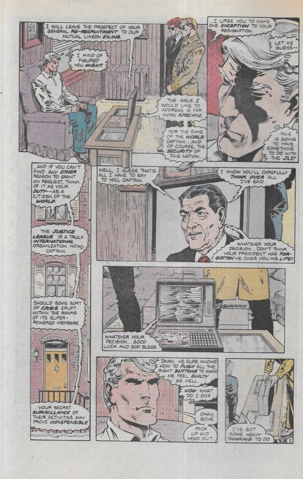 Captain Atom Comic 14 Copper Age First Print 1988 Cary Bates Weisman ...