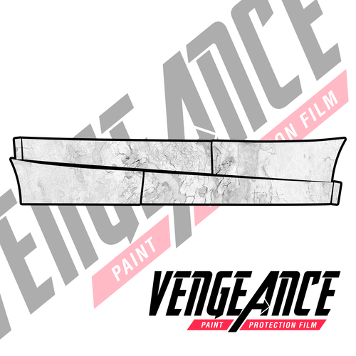 Tesla Model Y 2023 Rocker Panel PreCut Paint Protection Film Clear Bra ...