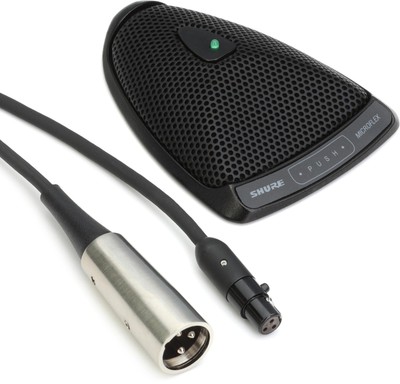 Shure MX393/O Microflex Omnidirectional Boundary Microphone | eBay