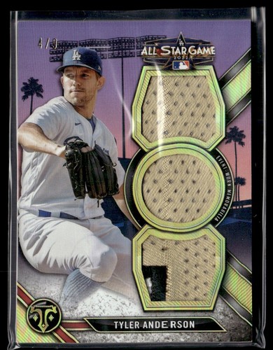 2024 Topps Triple Threads Baseball MLB All-Star Game Patch Tyler ...