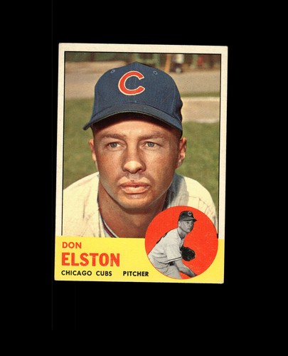 1963 Topps 515 Don Elston EX #D1,391221 | eBay