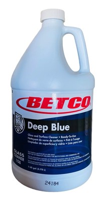 Betco Deep Blue Glass and Surface Cleaner 💦 1~Gallon ~ Ready To Use | eBay