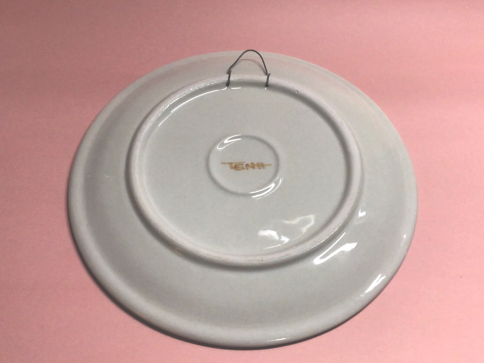 Signed Vintage Studio Art Hand Painted SEA SHELLS Plate Wall Hanger | eBay