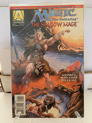 Magic the Gathering Shadow Mage #1 Original Bag w. MTG Card + Magic ...