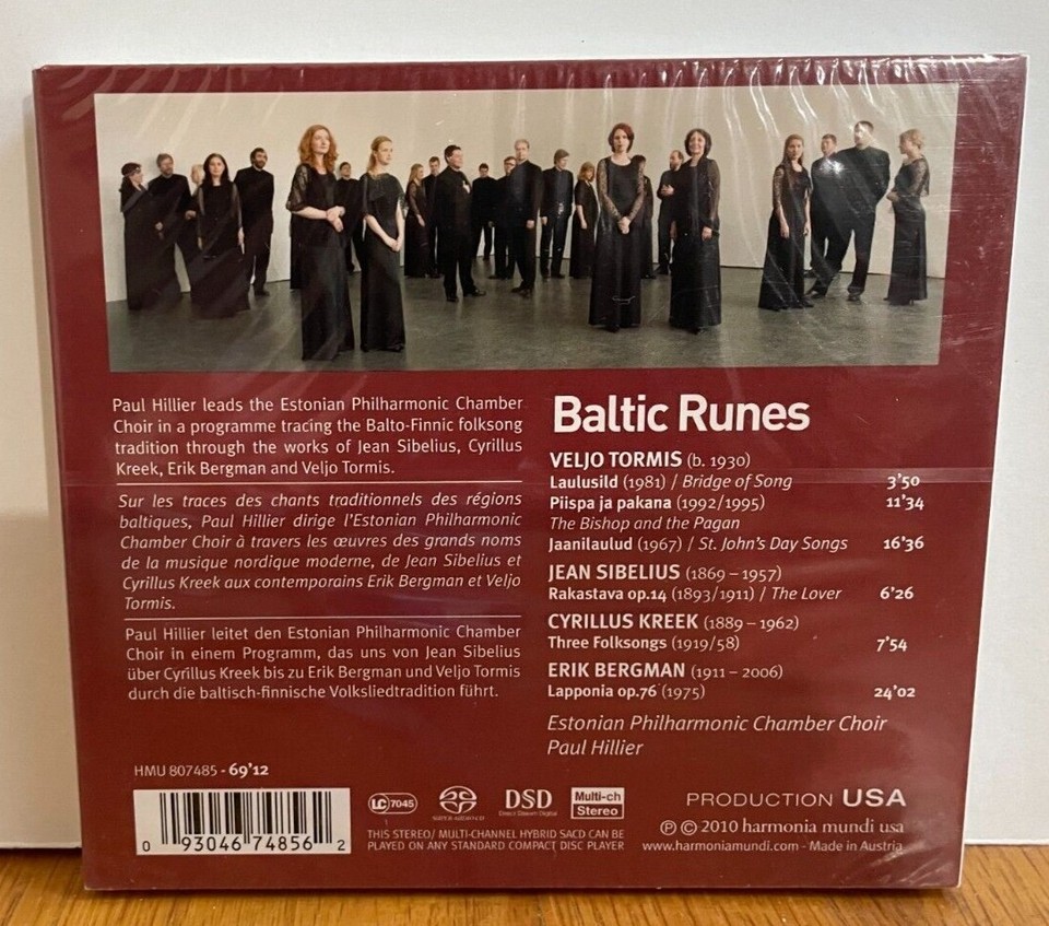 BALTIC RUNES Paul Hillier SACD SEALED | eBay